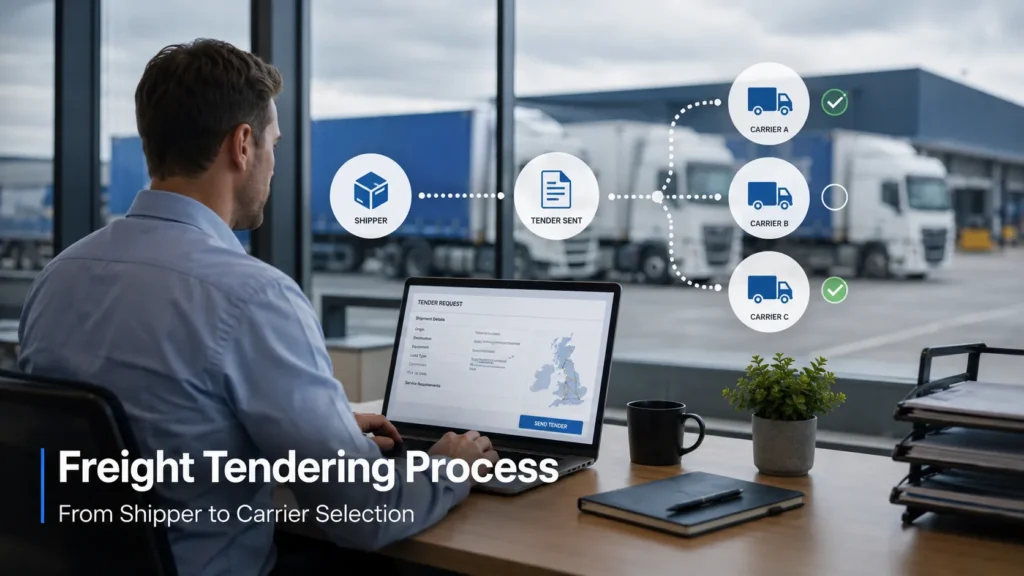 Freight Tendering Process: How Businesses Select Carriers